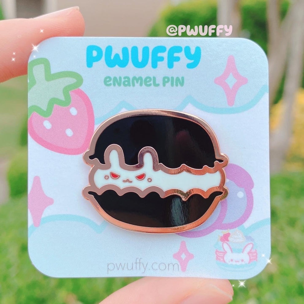 Evil Macabun Enamel Pin – Pwuffy